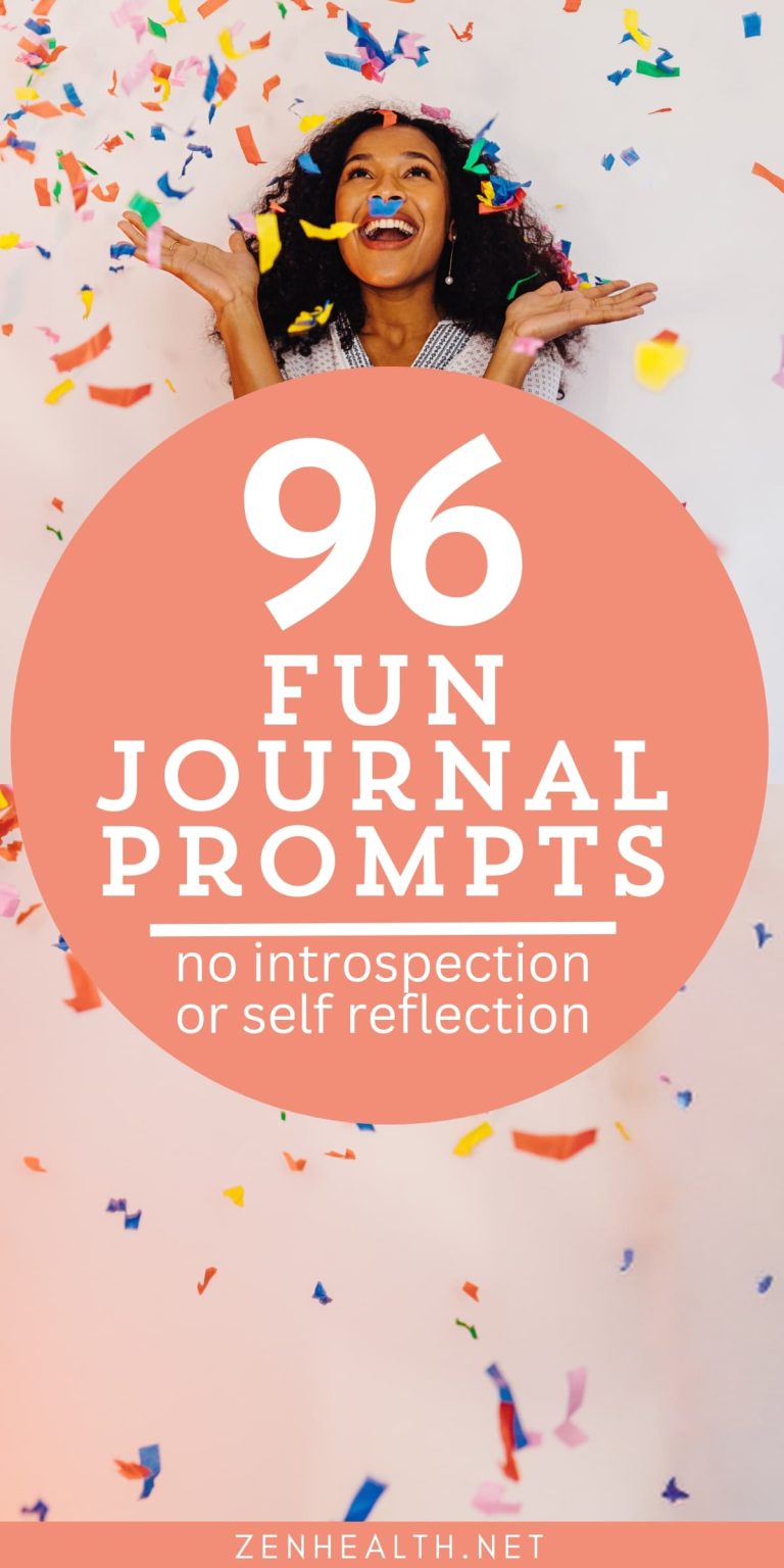 96 Fun Journal Prompts for Lightness and Fun Silliness - Zenhealth